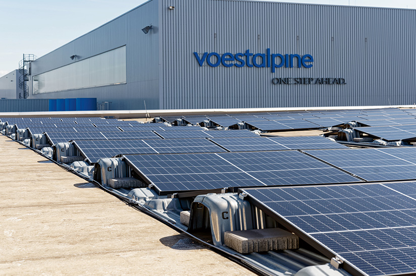 voestalpine spricht von "Photovoltaik-Boom"